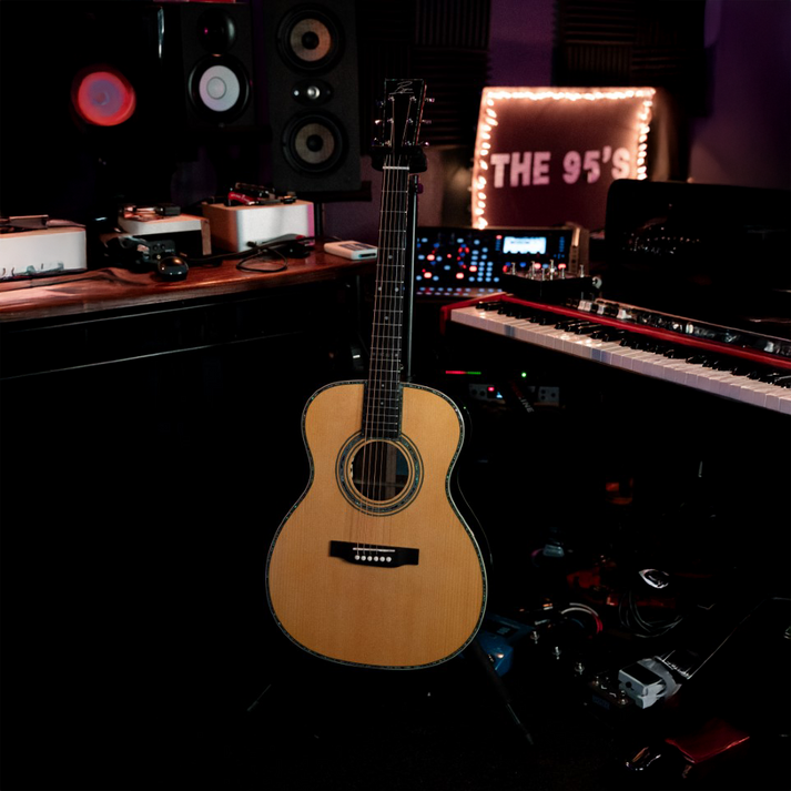 Byron 95’s Signature OM Acoustic-Electric Guitar – Byroncustomguitars