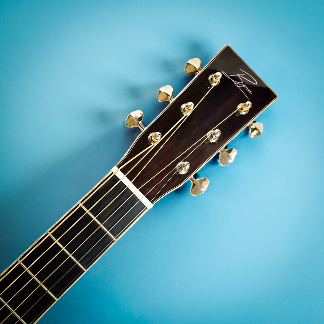 Custom OM28 Acoustic-Electric Guitar – Byroncustomguitars